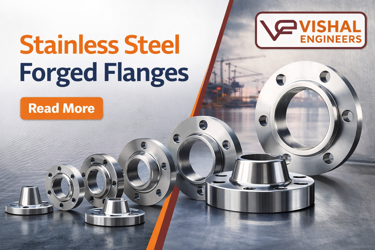 Stainless Steel Forged Flanges for High-Integrity Piping Connections ...